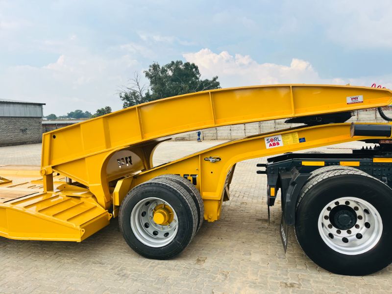 NEW PR QUAD AXLE WELL DECK WITH SINGLE AXL DOLLY 65T | PR Group